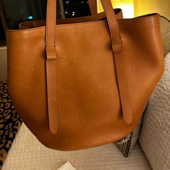 The Row | Bags | The Row Ew Jasper Leather Tote | Poshmark